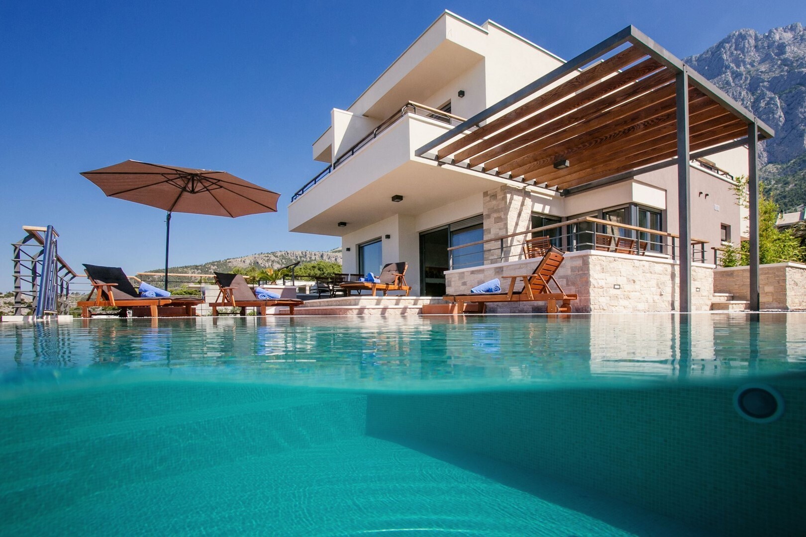 Villa View **** Luxury villa in Makarska, heated private pool, jacuzzi ...