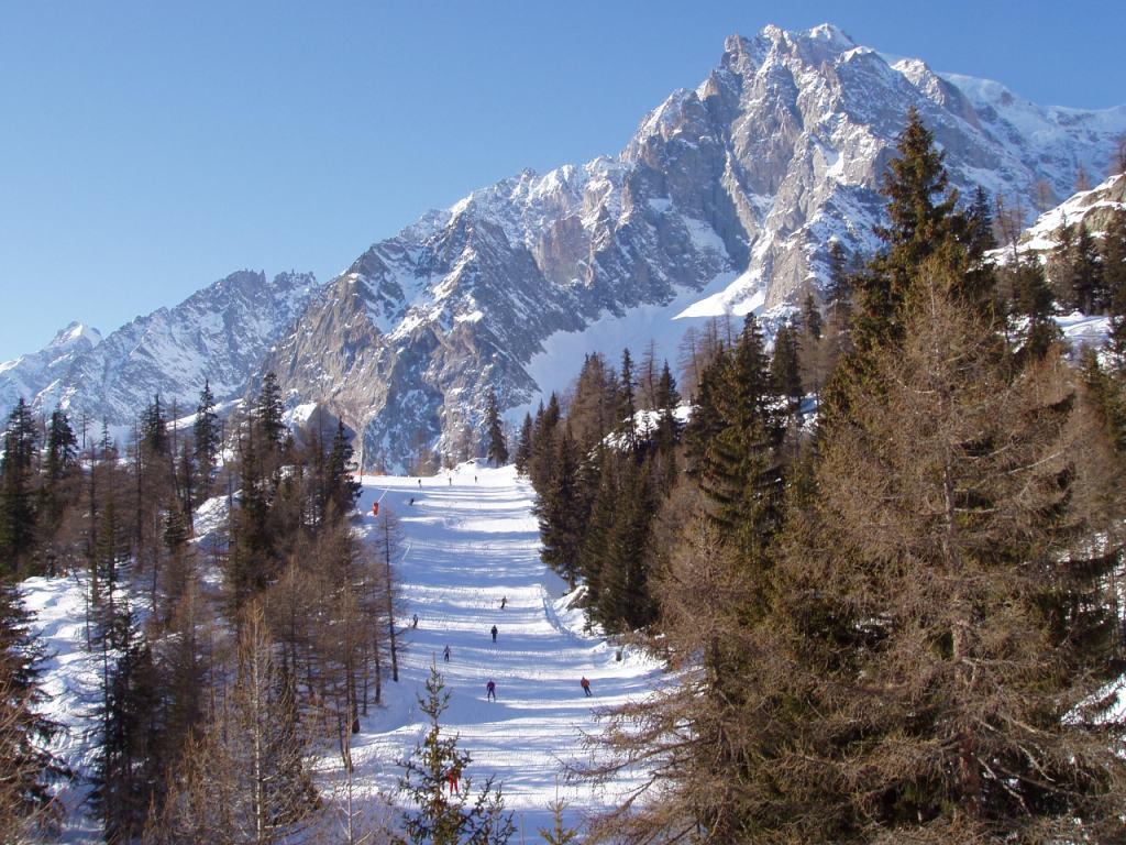 Courmayeur ski map