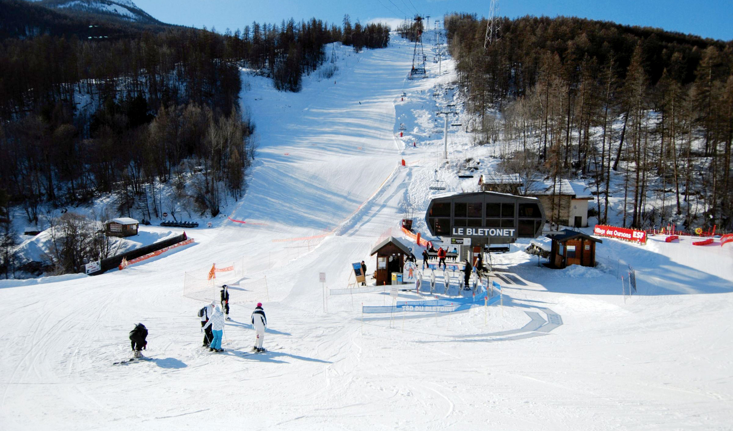 Serre Chevalier - Skikarte Serre Chevalier - Skikarte