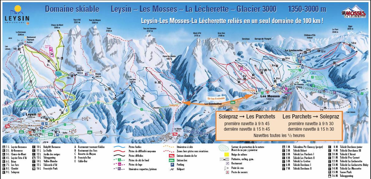 Ski Leysin, Les Mosses