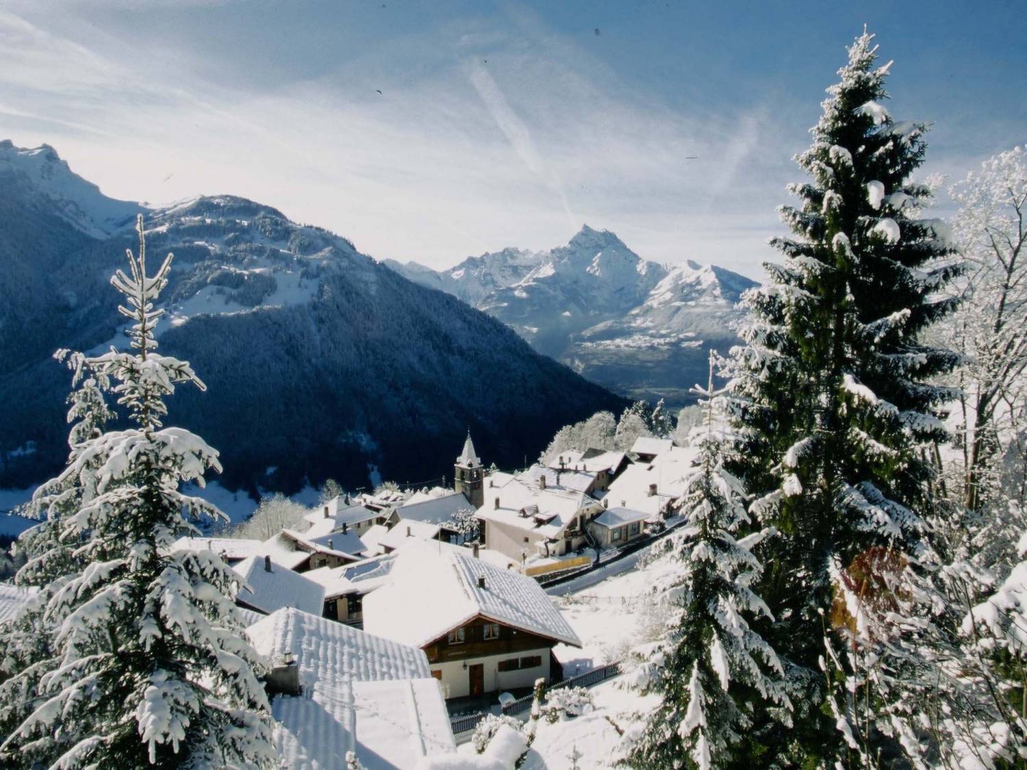 Villars Gryon Plans des pistes