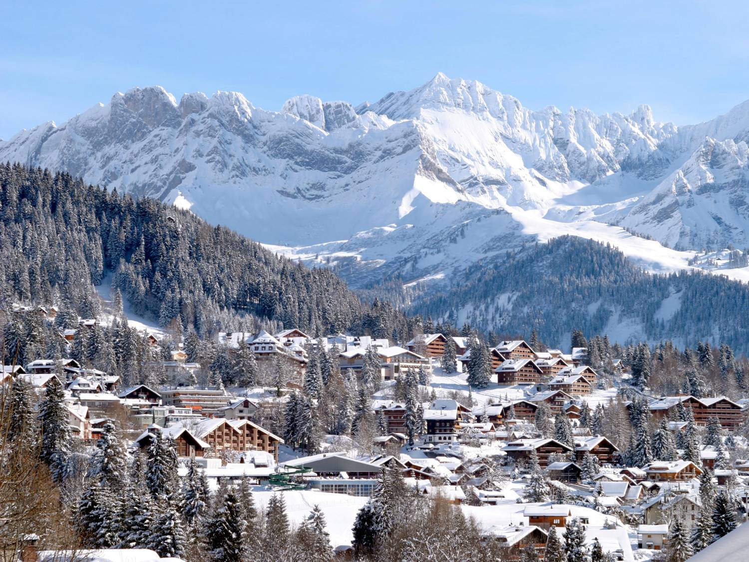 Villars Gryon Plans des pistes