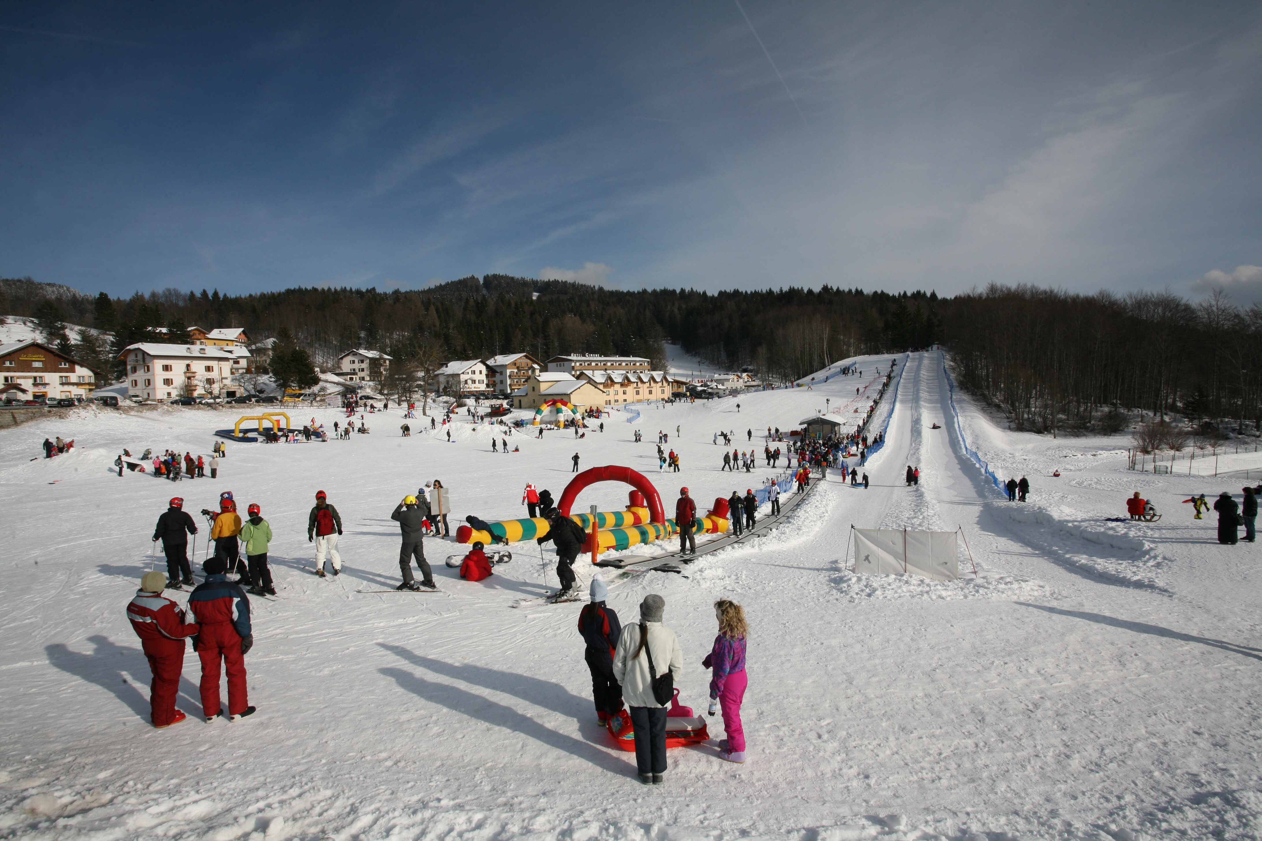 Lavarone ski map